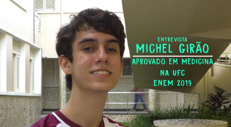 Galeria de Vídeos | Aprovações ENEM 2019 - Michel Girão | Santa Cecília